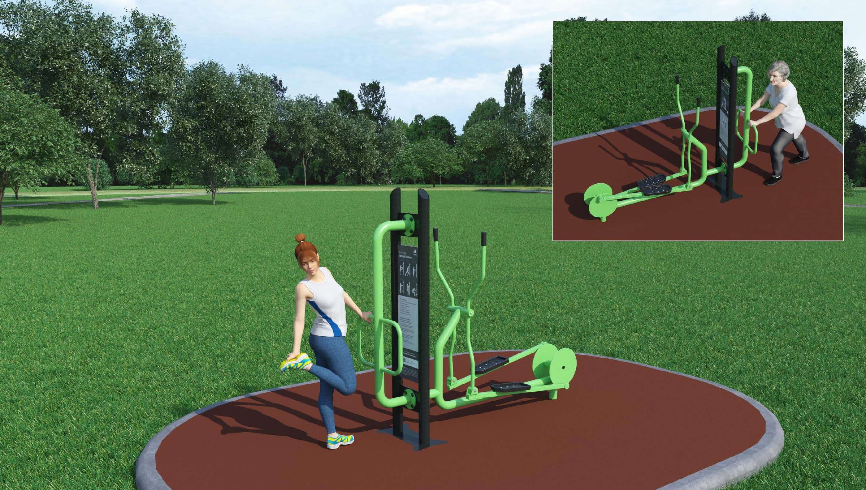 Exercise stations to create fitness trail along Seven Creeks | Mirage News