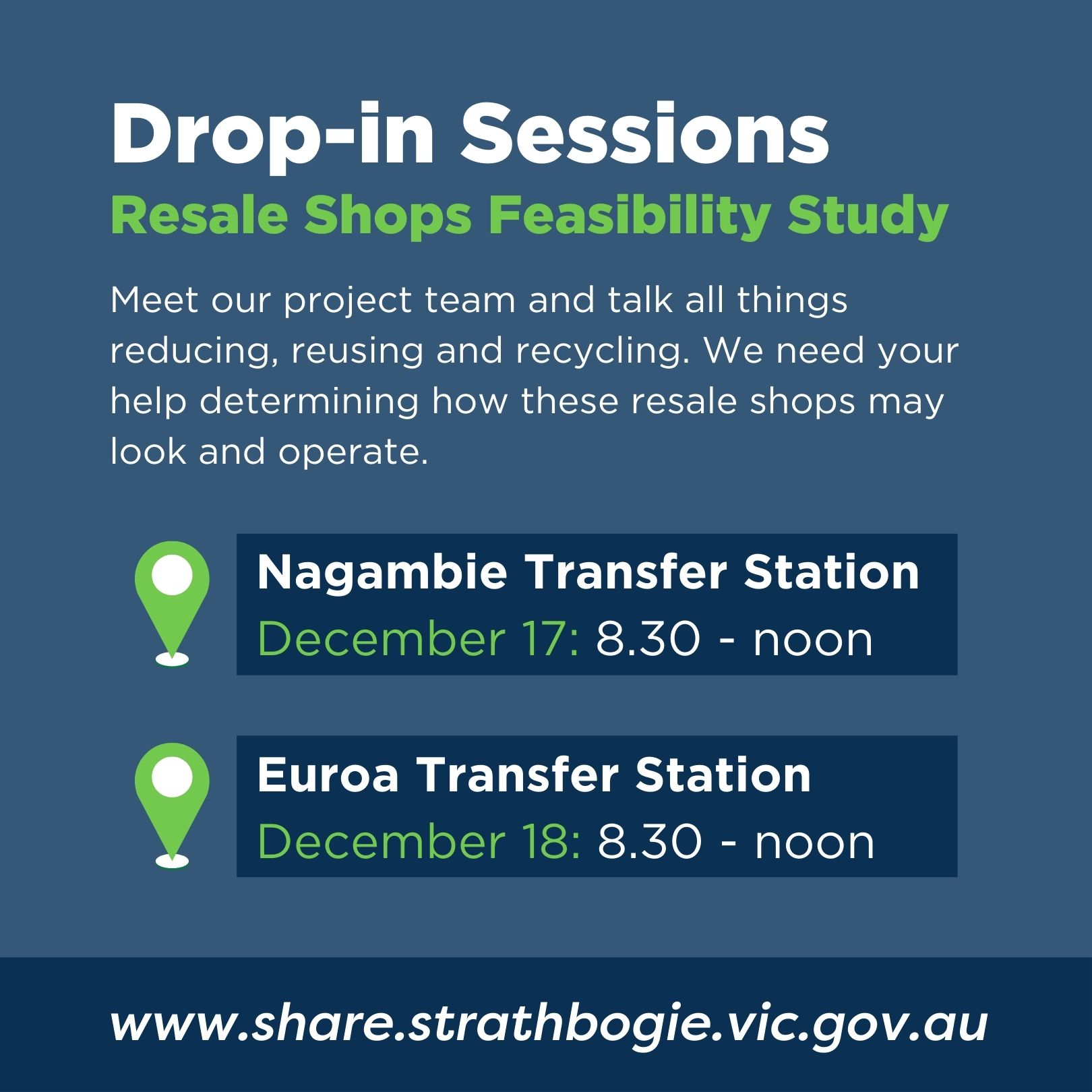 Council to conduct drop-in sessions to gain feedback on potential ...