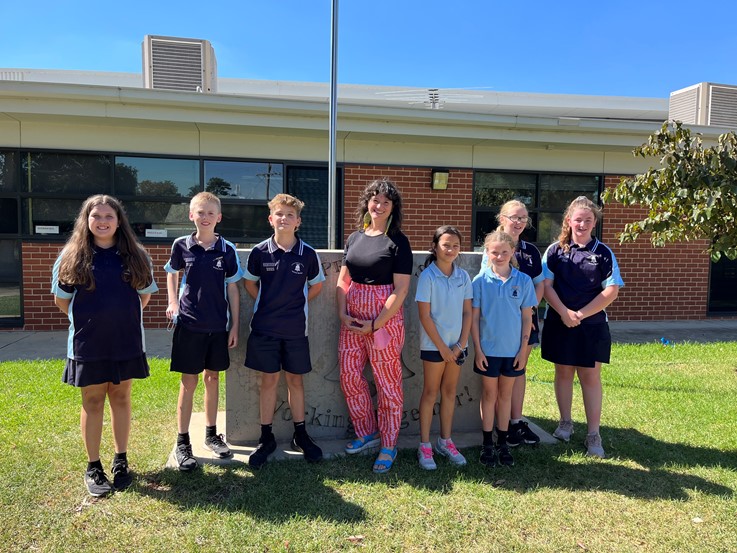 Mayor Laura Binks inspires young Euroa students - Strathbogie Shire