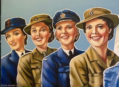 Violet Town RSL Launch of Women in War mural - Strathbogie Shire
