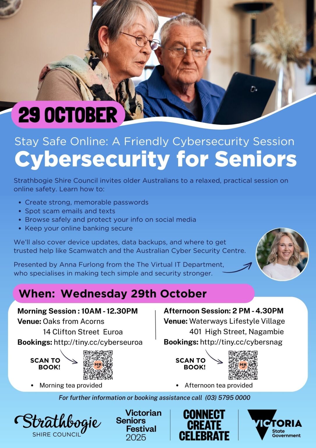 2025 Seniors Festival - Cybersecurity for Seniors - Strathbogie Shire